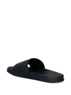 Tommy Hilfiger Logo Detail Textured Slides