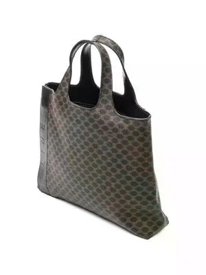 Celine Patterned Tote Bag - Black