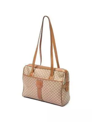 Celine Boston Leather-trim Shoulder Bag