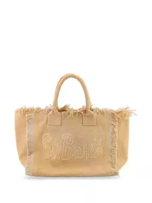 MC2 SAINT BARTH Canvas Vanity Tote Bag - Neutrals