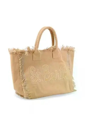 MC2 SAINT BARTH Canvas Vanity Tote Bag - Neutrals