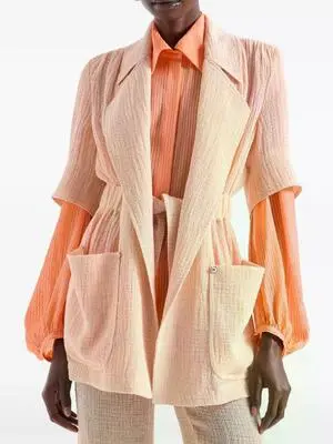 GENNY Pocket Belted Jacket