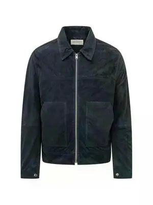 AMARANTO Zip-fastening Suede Jacket