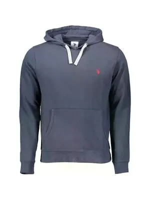 U.s. Polo Assn. Hooded Kangaroo-pocket Hoodie - Blue
