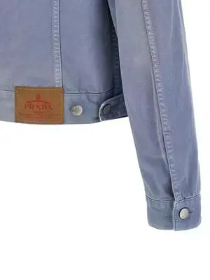 Prada Garment-dyed Cotton Jacket