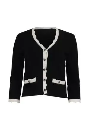Maje Trimmed Cardigans For Women