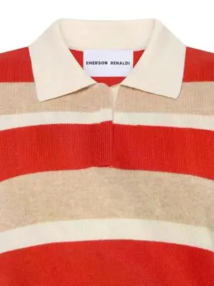 EMERSON RENALDI Striped Cashmere Sweater