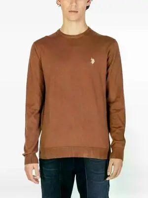 U.s. Polo Assn. Crew-neck Sweatshirt - Brown