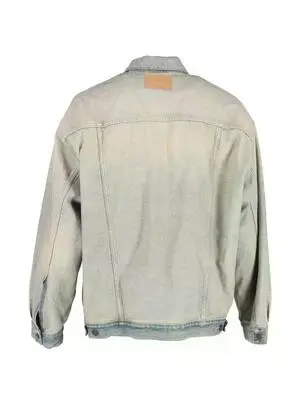 Balenciaga Washed-effect Denim Jacket