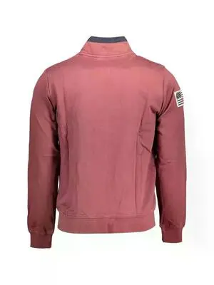 U.s. Polo Assn. Logo-embroidered Zip-up Sweater