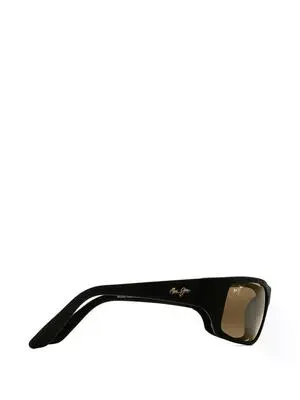 Maui Jim Peahi Rectangle-frame Sunglasses