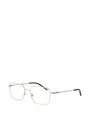 Saint Laurent Double-bridge Square Frame Glasses