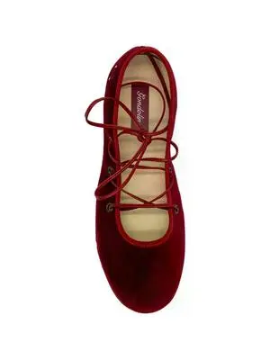 GONDOLINA Batea Lace-up Ballet Flats