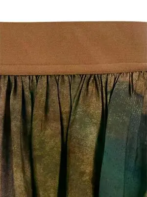 UMA WANG Polka-dot Pleated Midi Skirt