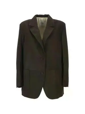 CASSELL Single-breasted Oversized Blazer