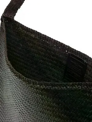 Dragon Diffusion Woven Leather Tote - Brown