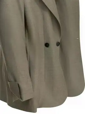 SA SU PHI Belted Double-breasted Coat
