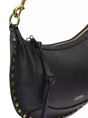 Isabel Marant Étoile Oskan Moon Studded Shoulder Bag