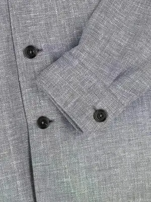Zegna Button-up Flap-pocket Shirt - Grey