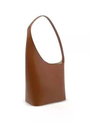 AESTHER EKME Demi Lune Leather Shoulder Bag