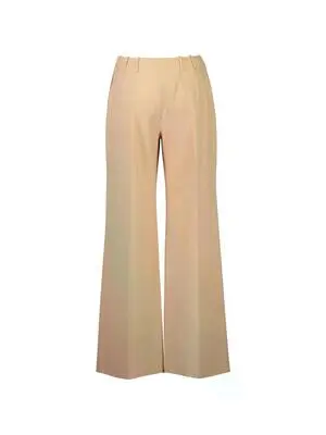 Ermanno Scervino Pressed Crease Wide-leg Trousers