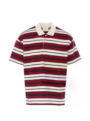 Nn07 Lionel Striped Polo Shirt