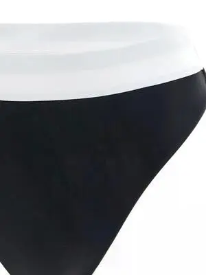 Goldbergh Contrast-panel Bikini Bottom - Black