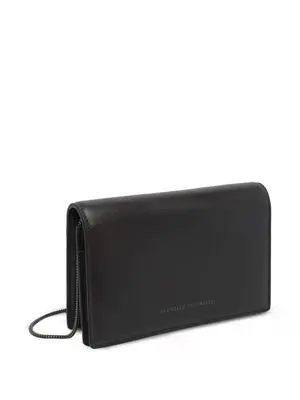Brunello Cucinelli Leather Chain Wallet