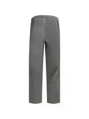 GOLDWIN Grid-pattern Belted Trousers