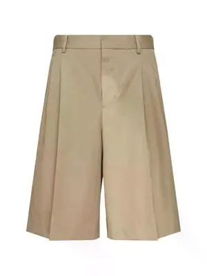 AMI Paris Wide-leg Tailored Shorts