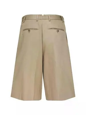 AMI Paris Wide-leg Tailored Shorts