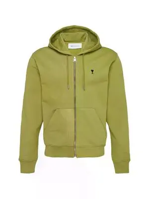 AMI Paris De Coeur Zip-fastening Hoodie