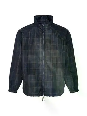 Comme Des Garçons Check-pattern Zip-fastening Jacket