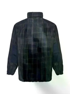 Comme Des Garçons Check-pattern Zip-fastening Jacket