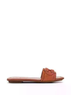Hogan Square Toe Sandals For Women