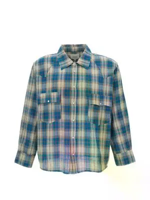 FOUND Plaid Flannel Shirt
