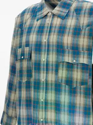 FOUND Plaid Flannel Shirt
