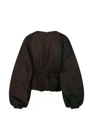 Zimmermann Alchemy Puff-sleeve Blouse - Brown
