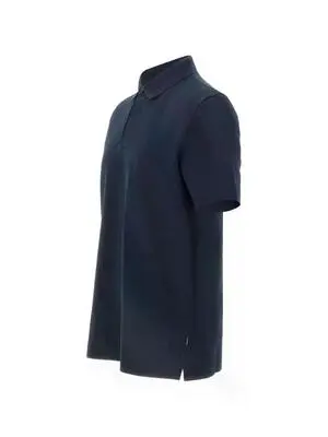 BOSS Checked Jacquard-texture Polo Shirt