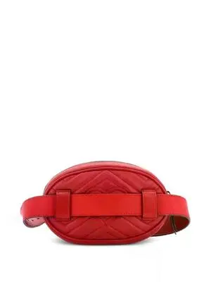Gucci Gg Marmont Matelasse Leather Belt Bag
