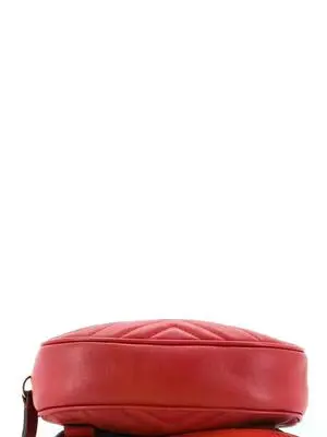 Gucci Gg Marmont Matelasse Leather Belt Bag