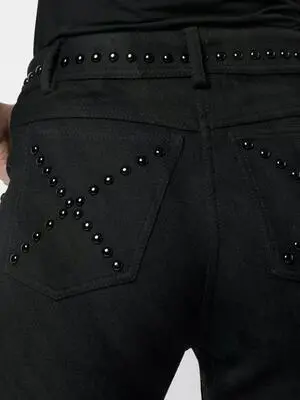 Giambattista Valli Studded Bootcut Jeans
