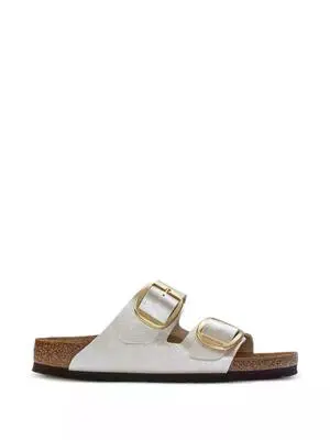 Birkenstock Gold Tone Sandals For Women