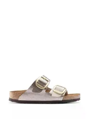BIRKENSTOCK Arizona Big Buckle Metallic Sandals