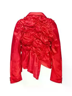 Comme Des Garçons Ruched Asymmetrical Jacket