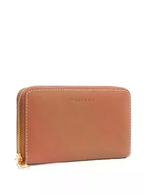 Orciani Logo-debossed Leather Wallet - Brown