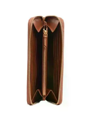 Orciani Logo-debossed Leather Wallet - Brown