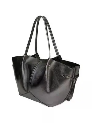 Karl Lagerfeld K/pierced Metallic Tote Bag - Grey