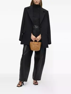 Karl Lagerfeld Leather Logo-print Mini Tote Bag