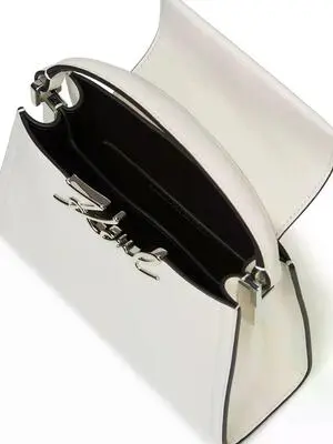 Karl Lagerfeld Signature Top-handle Crossbody Bag
